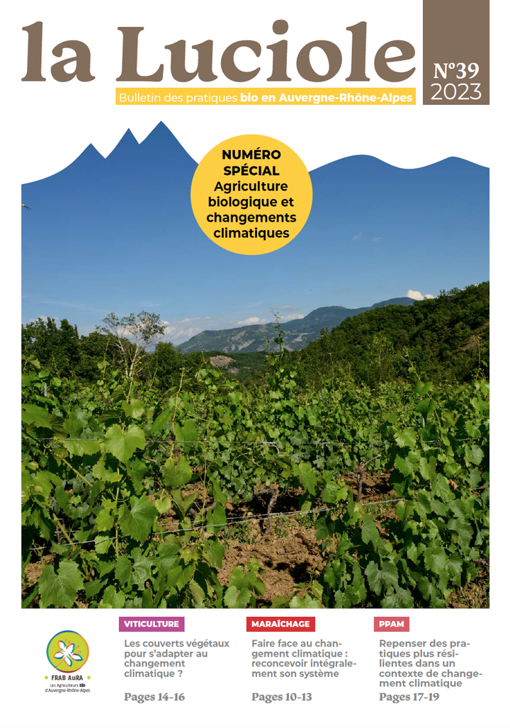 Changements climatiques : les enjeux et les atouts de l’AB pour s’adapter